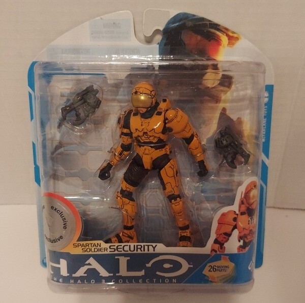 Halo 3 Spartan Soldier Security McFarlane Toys 2010 BUNGIE 343 ODST ...
