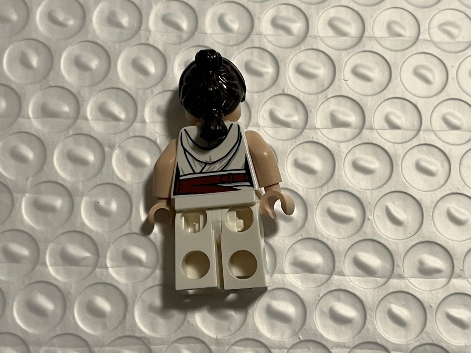 Genuine Lego Rey - White Tied Robe Minifigure Star Wars -sw1054- 75284 ...