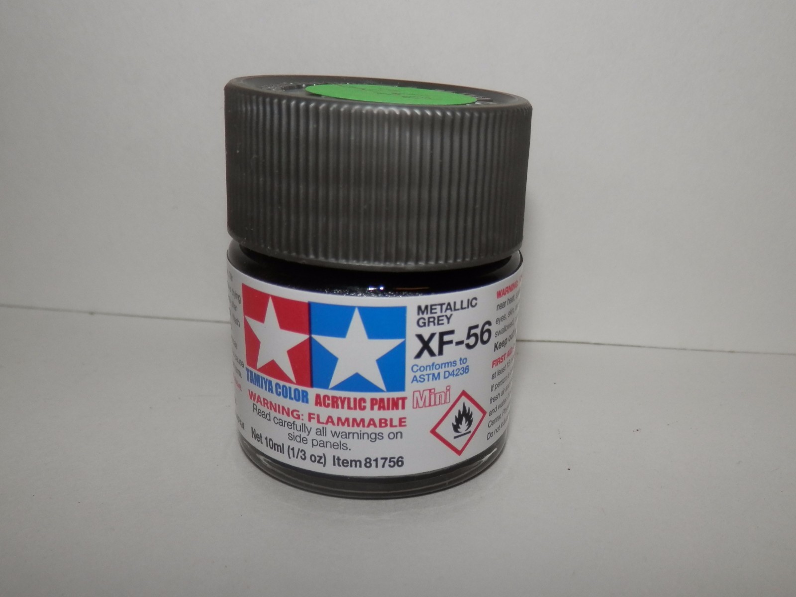 Tamiya Color Xf-56 Metallic Grey Acrylic Paint 10ml 81756 Ships for ...