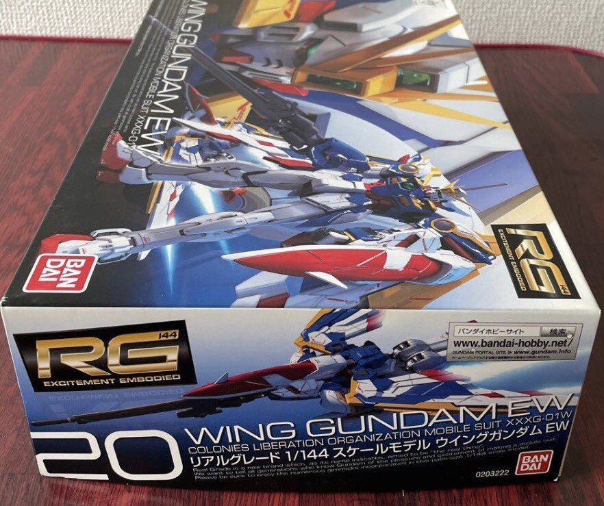 RG 1/144 #20 Wing Gundam EW Gundam Wing Action Figure | eBay