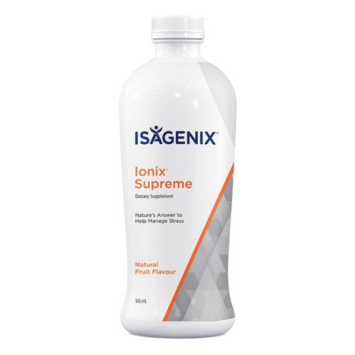 ISAGENIX - Ionix Supreme - Drink Supplement - Natural Fruit Flavour ...