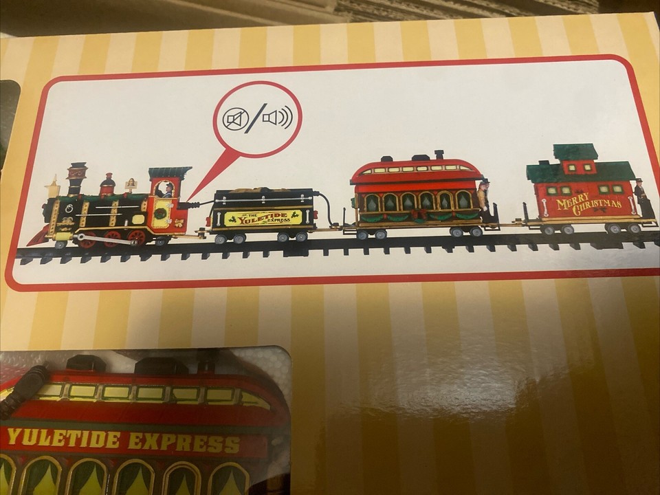 LEMAX Yuletide Express Train Set Holiday Village Animated & Musical | eBay