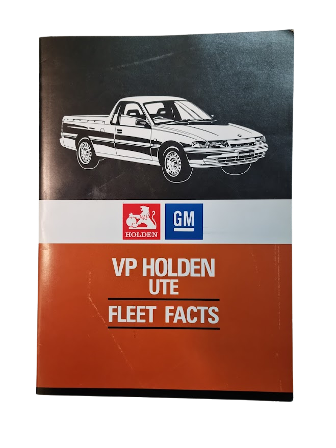 Original Holden VP Commodore Ute Facts Book & Launch Kit Dealer ...