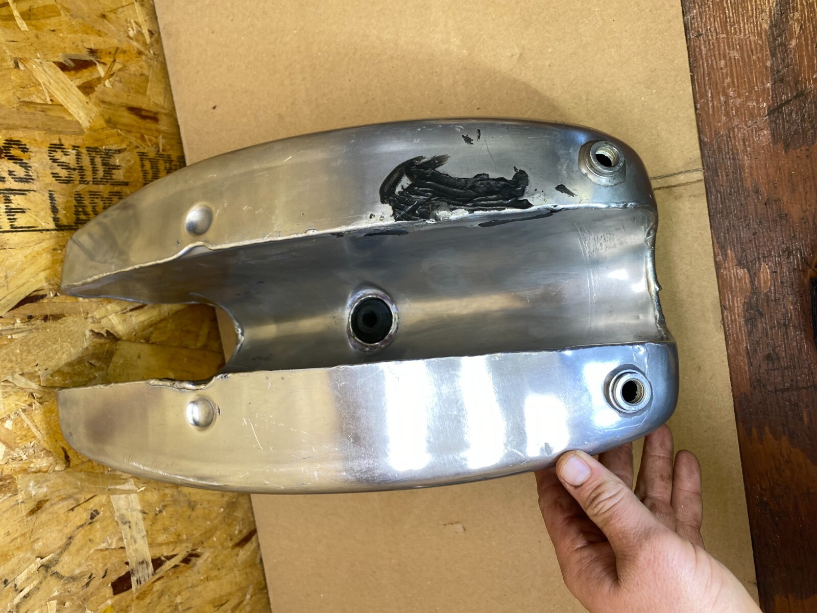 BSA B50 B50T Victor Trail B50SS Single Gold Star 500 GAS TANK MX ...