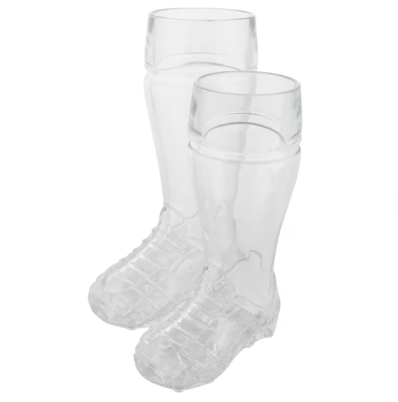 Beer Glass 0.3 L Football Rugby Boot Soccer Shoe Pint Tankard Stein ...