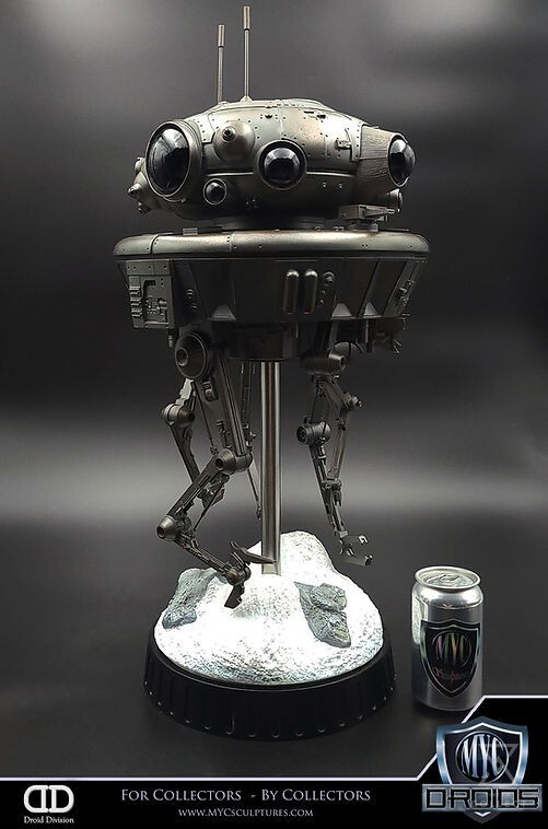 MYC Sculptures Star Wars ESB Imperial HOTH Probe Droid Replica Prop ...