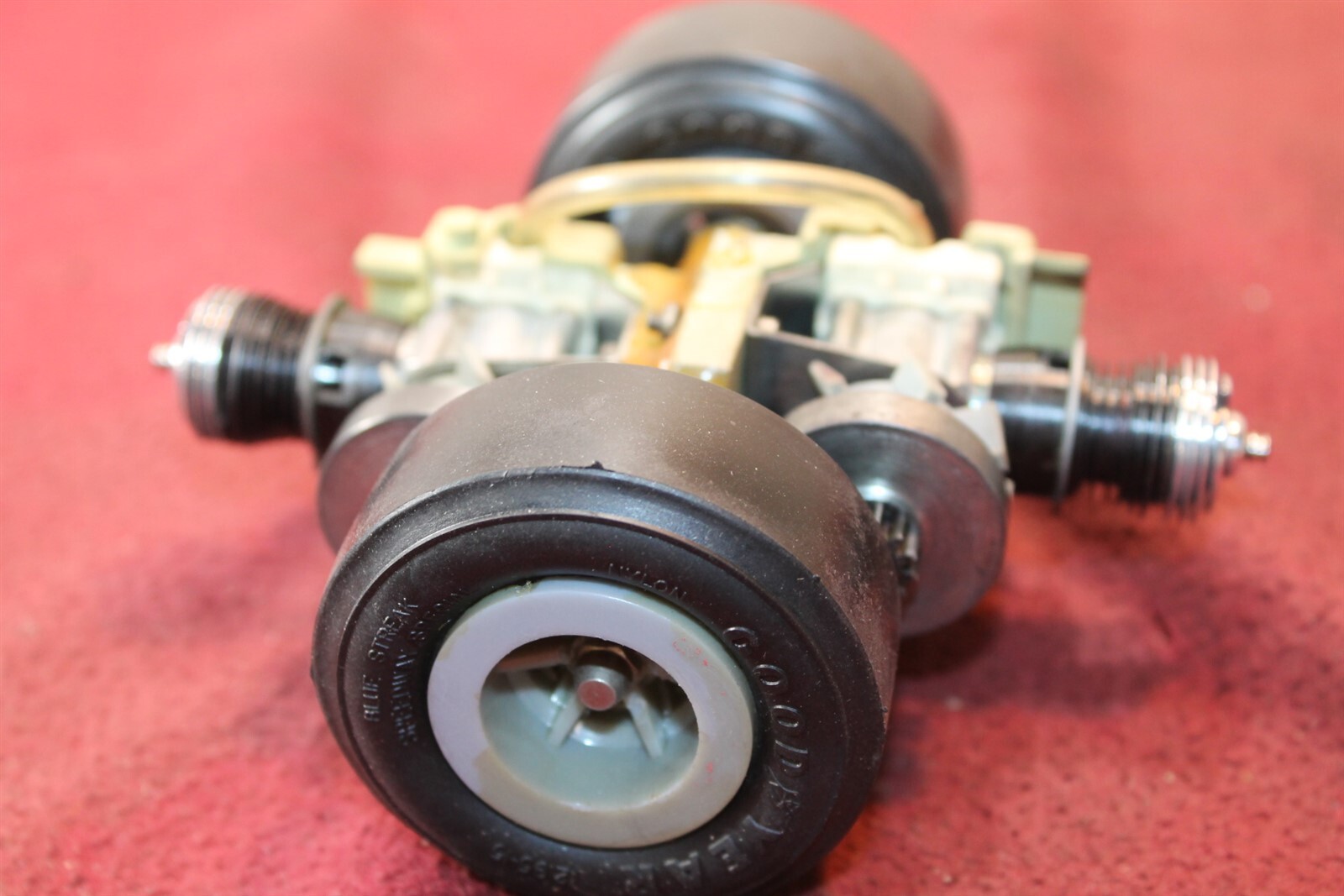 RARE COX TWIN CYLINDER AXLE DRAGSTER PINTO VEGA REAR MODEL TETHER CAR ...