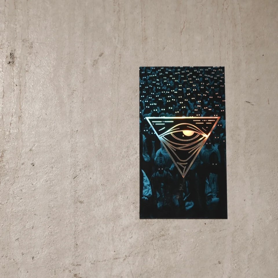 White Phosphor WhitePhos Cult Sticker Slap HOLOGRAPHIC | eBay