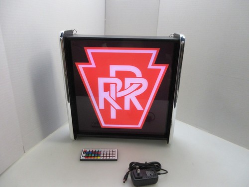 Pennsylvania Railroad LED Display lighted sign lightbox Wall hanging ...