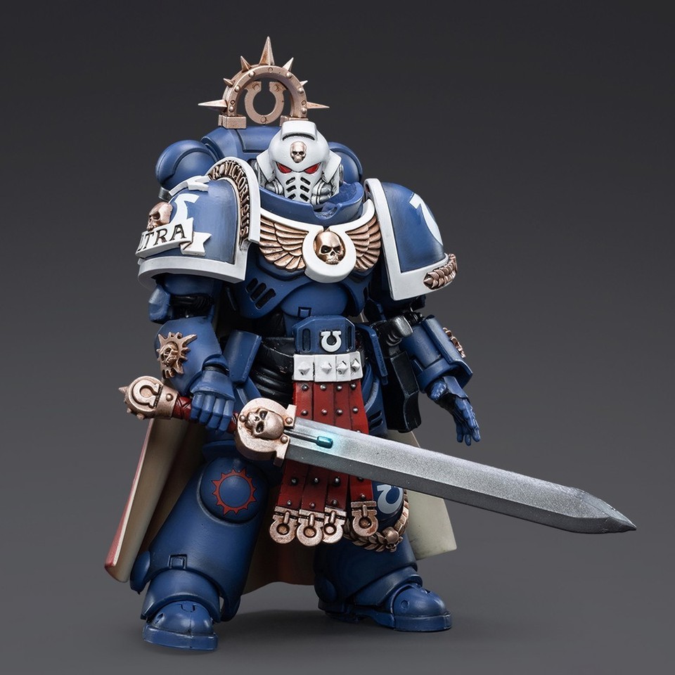 JOYTOY Warhammer 40K 1/18 Action Figure Ultramarines Primaris Captain ...