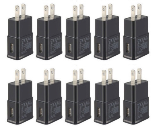 10Pcs 2A USB Wall Charger Plug AC Home Power Adapter For Samsung ...