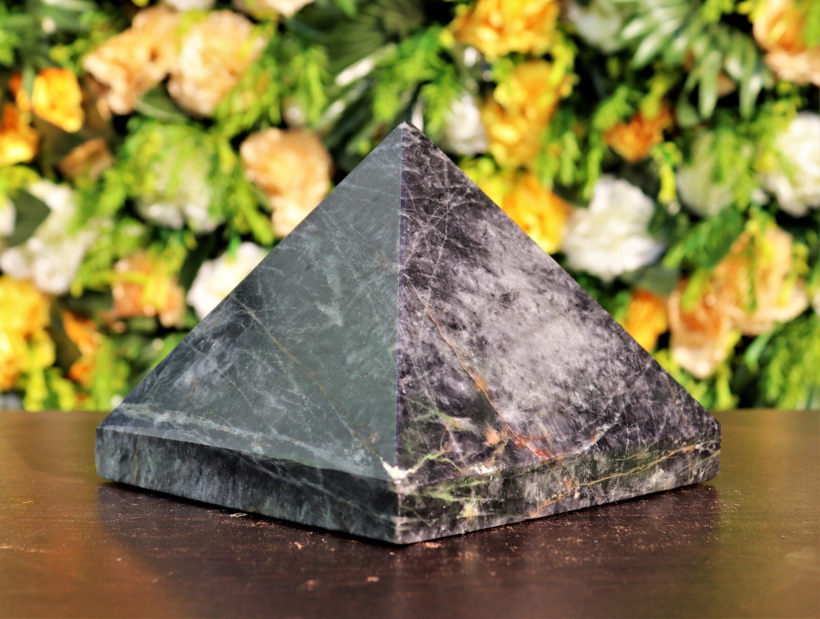 Huge 140MM Natural Black Moonstone Chakra Stone Healing Reiki Gemstone ...