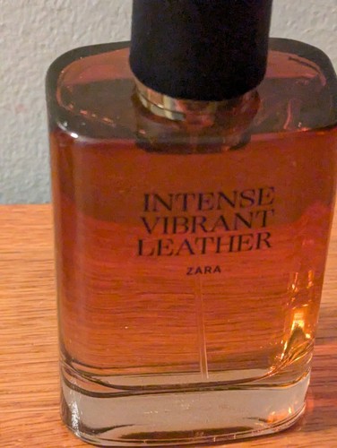 ZARA INTENSE VIBRANT LEATHER By Jerome Epinette 3.38 oz 100 ml EDP ...