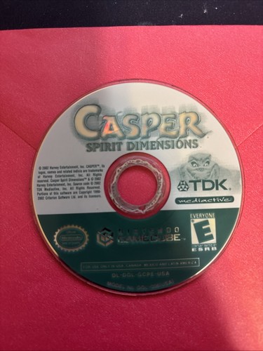 Casper Spirit Dimensions Nintendo Gamecube Game US Disc Only | eBay