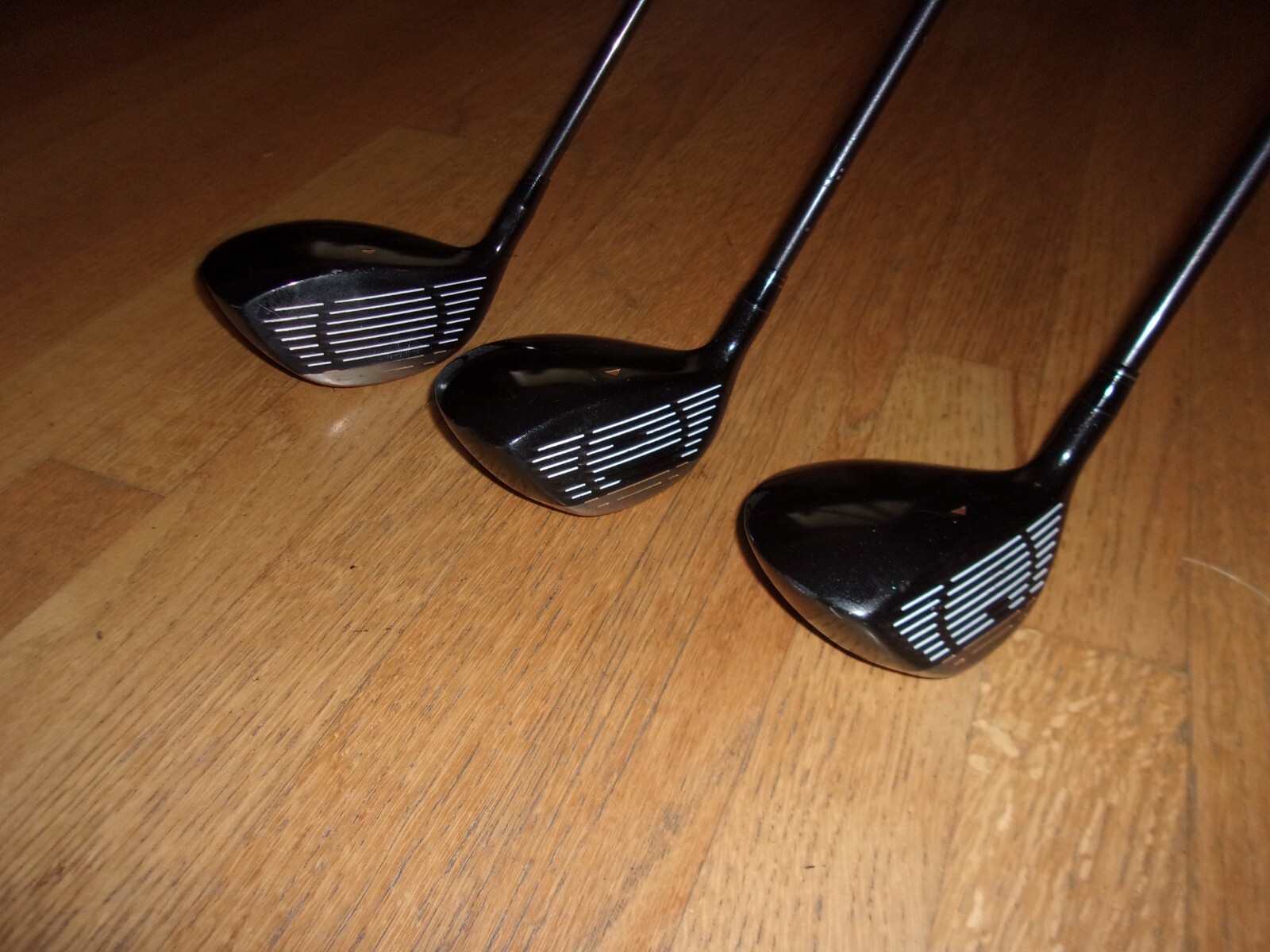 Spaulding "Pro Caliber Plus" Titanium Driver, 3 Wood & 5 Wood Set - R ...