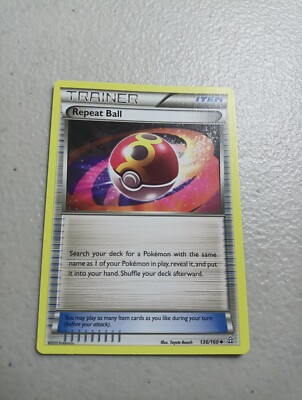 Pokémon TCG Repeat Ball Primal Clash 136/160 Regular Uncommon | eBay