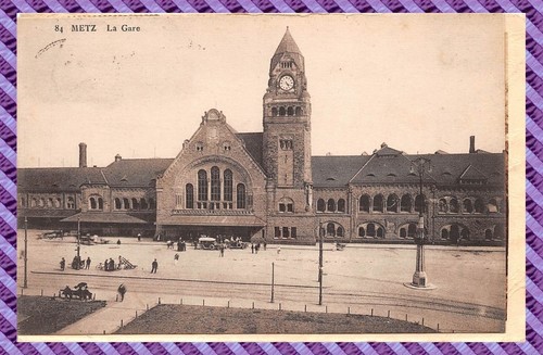 Postcard - Metz - Station | eBay