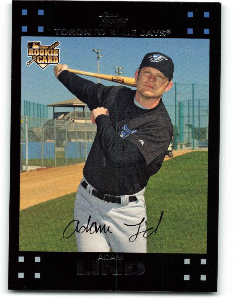 2007 Topps #279 Adam Lind NM-MT Blue Jays | eBay
