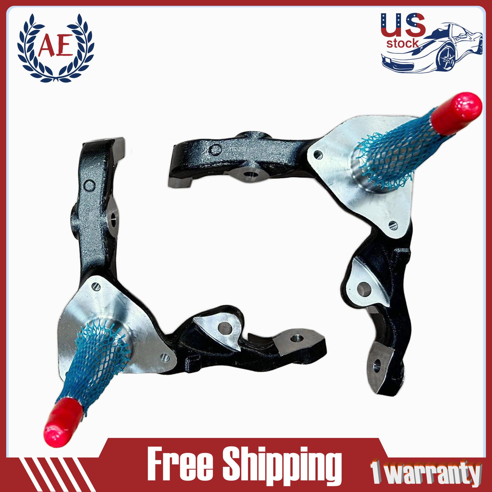 New Front Spindles Spindle 2PCS Right & Left Hand For 1975 -1980 Ford ...