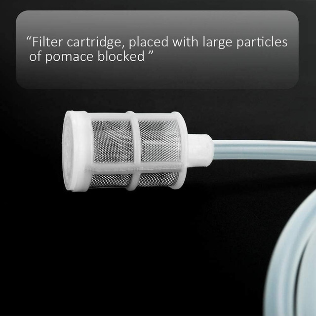 Home Brew Syphon Tube Beer Siphon Filter Syphon Pump Manual Soft Hose ...