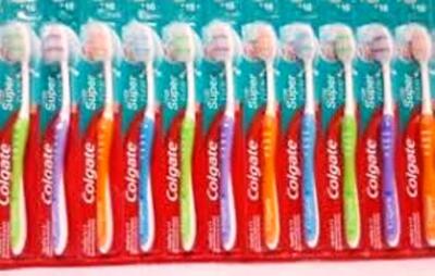 11 COLGATE Super Flexi Medium manual Toothbrush Flexible Gentle Clean ...