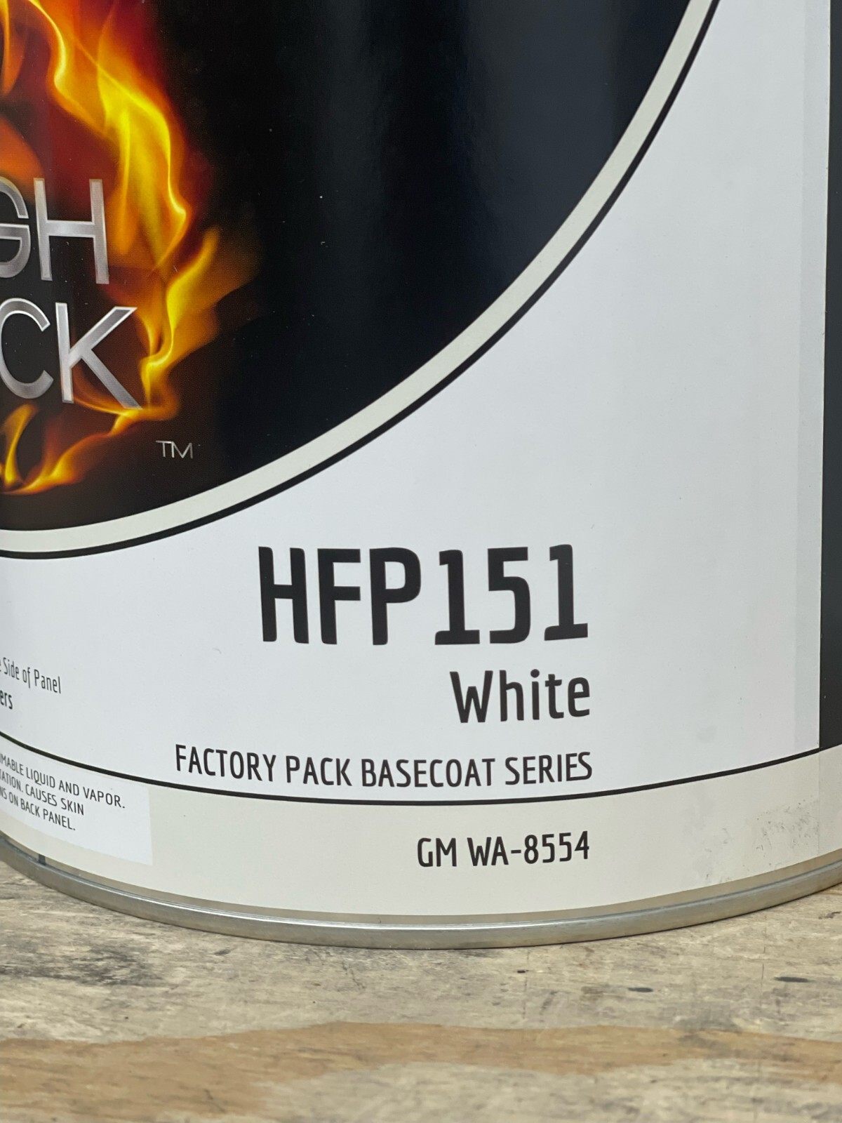 GM/CHEVY 800j/wa800j/u800 White Pearl Paint kit Gallon Basecoat,CLEAR ...