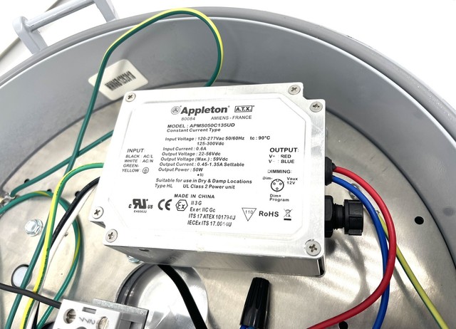 APPLETON MERCMASTER LED LOW PRO 4K LUMEN DRIVER HSG 120-277 PN ...