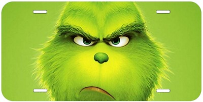 The Grinch Aluminum Novelty Tag Car License Plate | eBay