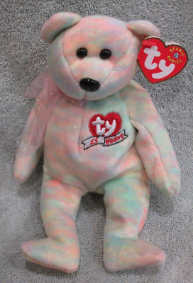 Ty Beanie Baby Celebrate the Bear DOB March 13, 2001 MWMT Free Shipping ...