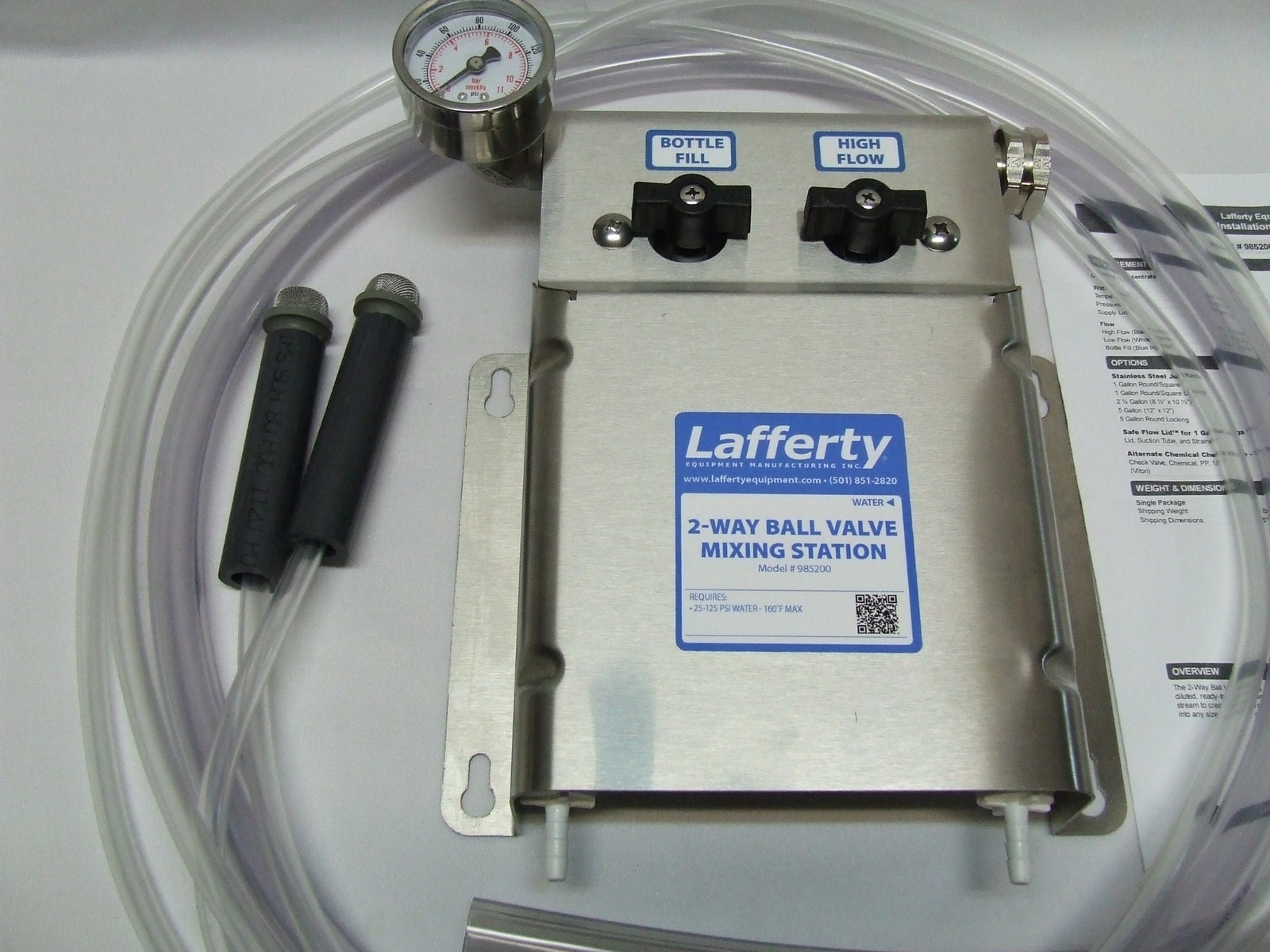 Lafferty 2-Way Ball Valve Mixing Station 985200 | eBay