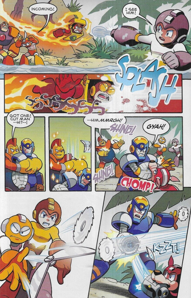 Mega Man Comic 30 Cover A Patrick Spaziante First Print 2013 Ian Flynn ...