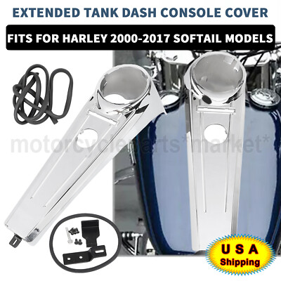 Dash Panel Gas Tank Fuel Cover Fit For Harley Heritage Softail Springer ...