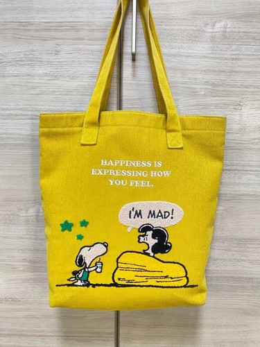 Starbucks × Peanuts Collaboration Tote Bag 39cm x 32cm x 10cm | eBay