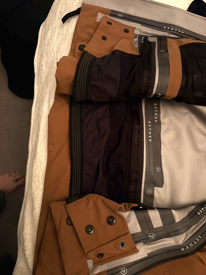 Aether Altitude 2.0 Jacket Mens Size L Brown Winter Snow Ski Shell | eBay