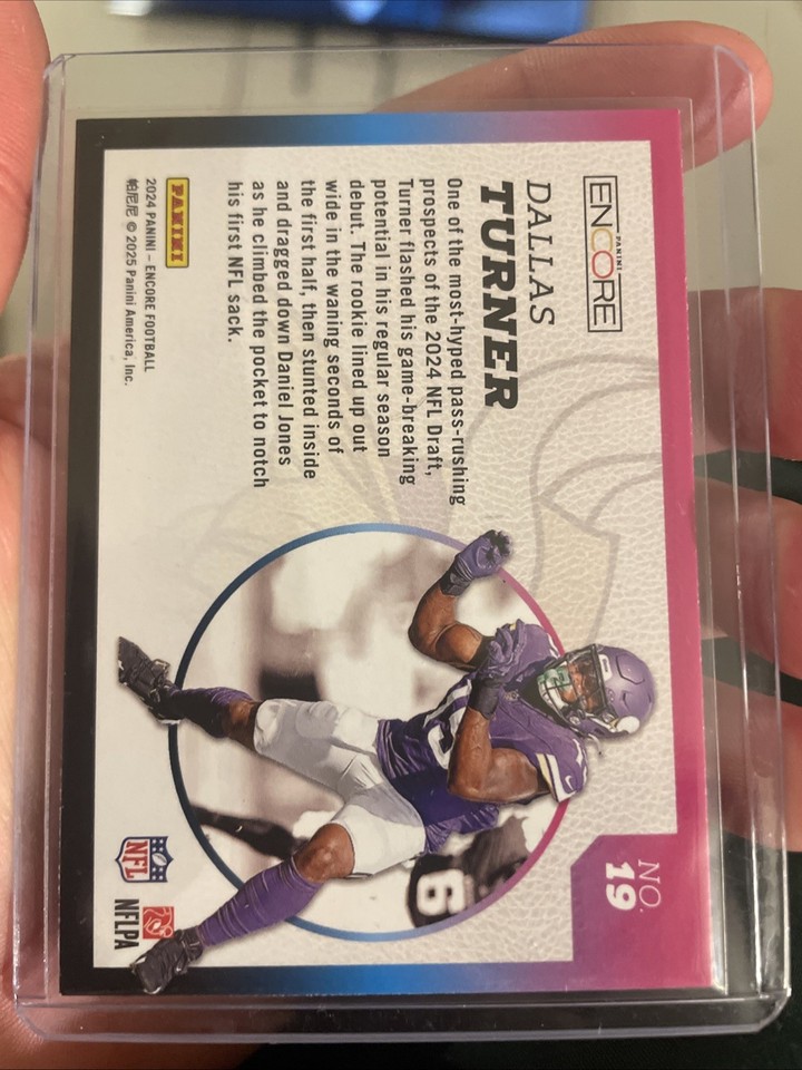 2024 Panini Encore - Rookie Aurora Dallas Turner #19 (RC) | eBay