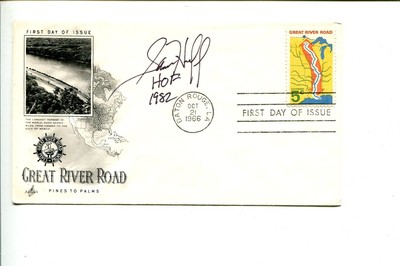 Sam Huff New York Giants Washington Redskins HOF WVU Signed Autograph ...