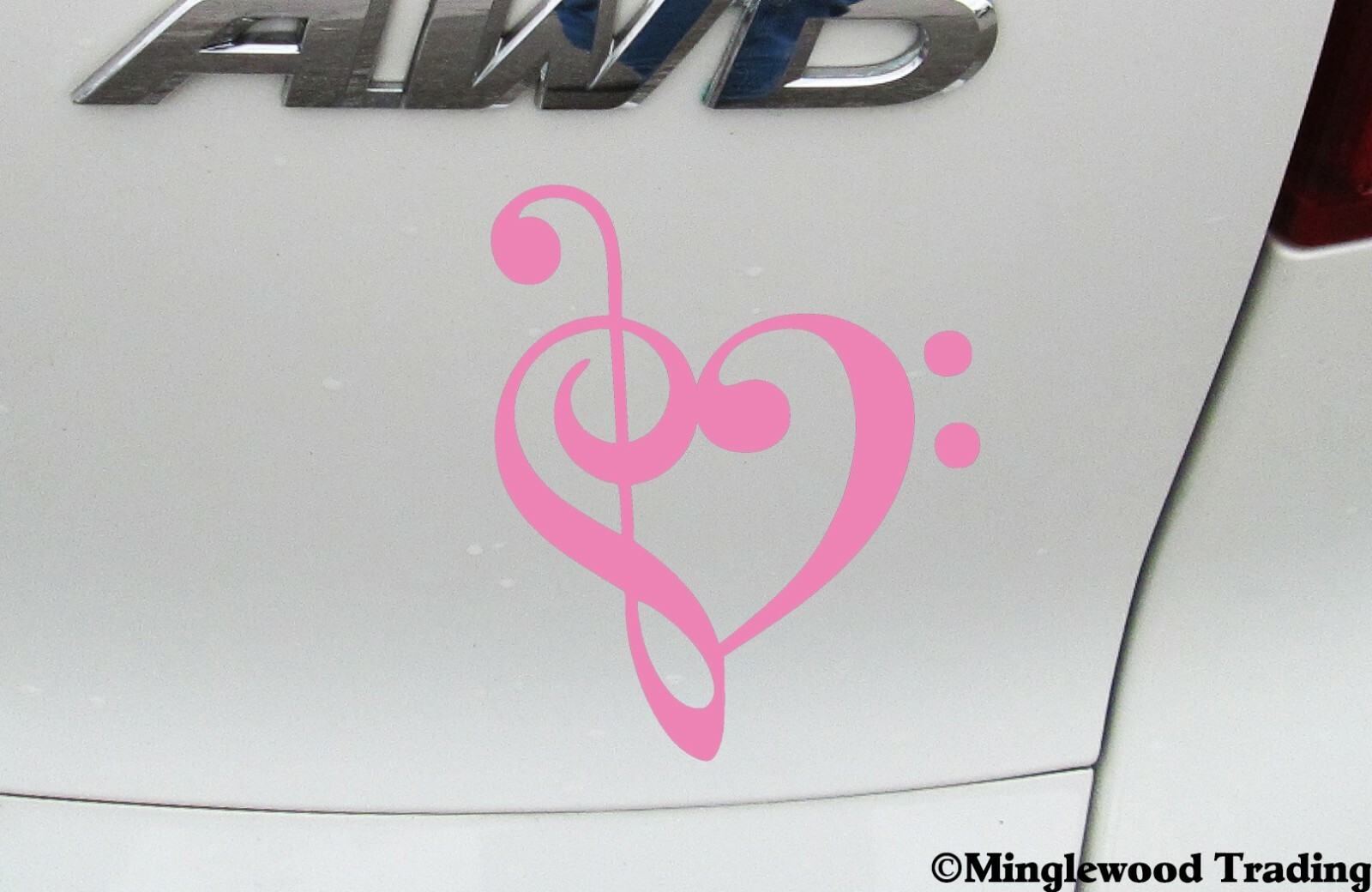 HEART MUSIC NOTE Vinyl Decal Sticker - Love Musician Piano Guitar | eBay