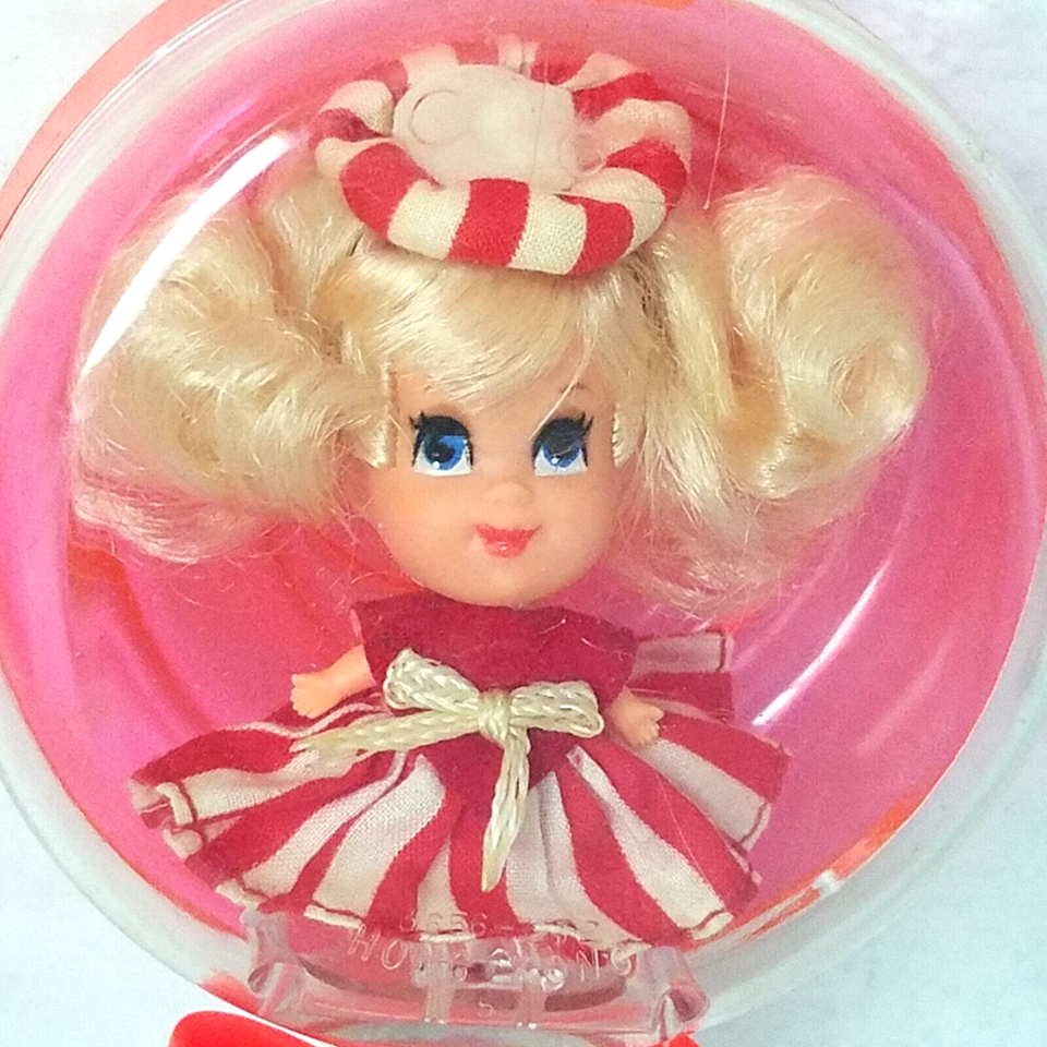 Mattel 1960's Lolli-Mint Candy Stripe Doll Liddle Kiddles Lollipops ...