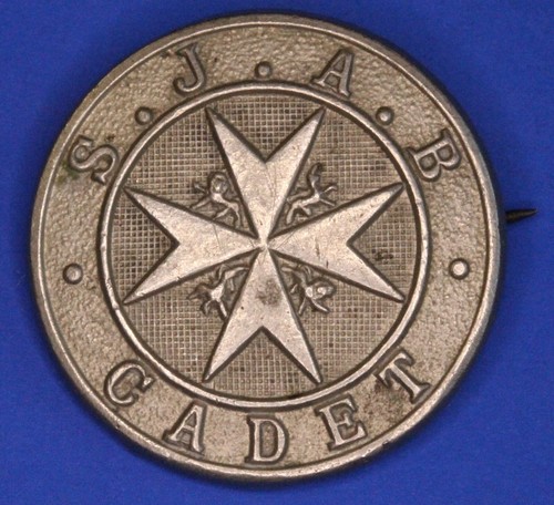 British St John's Ambulance Brigade SJAB Cadet Lapel badge, 24mm [28966 ...