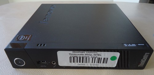 Lenovo ThinkCentre M93p Tiny PC i5-4570T 2.90ghz 8GB 240GB SSD WIN 10 ...
