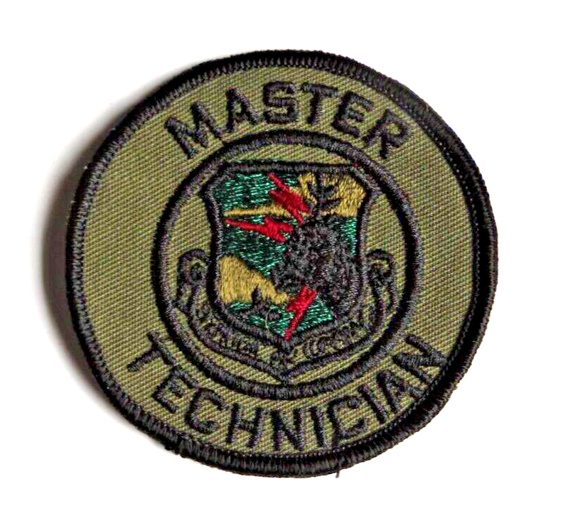 Vintage USAF Strategic Air Command Master Technician Patch ICBM *Unused ...