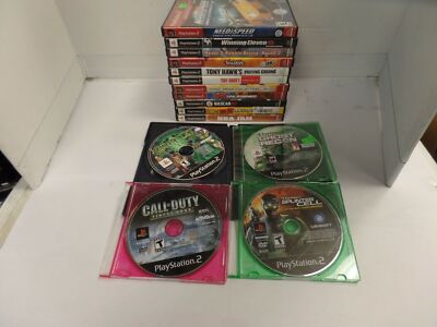 Lot of 15 Assorted Used Sony PlayStation PS2 Games | eBay