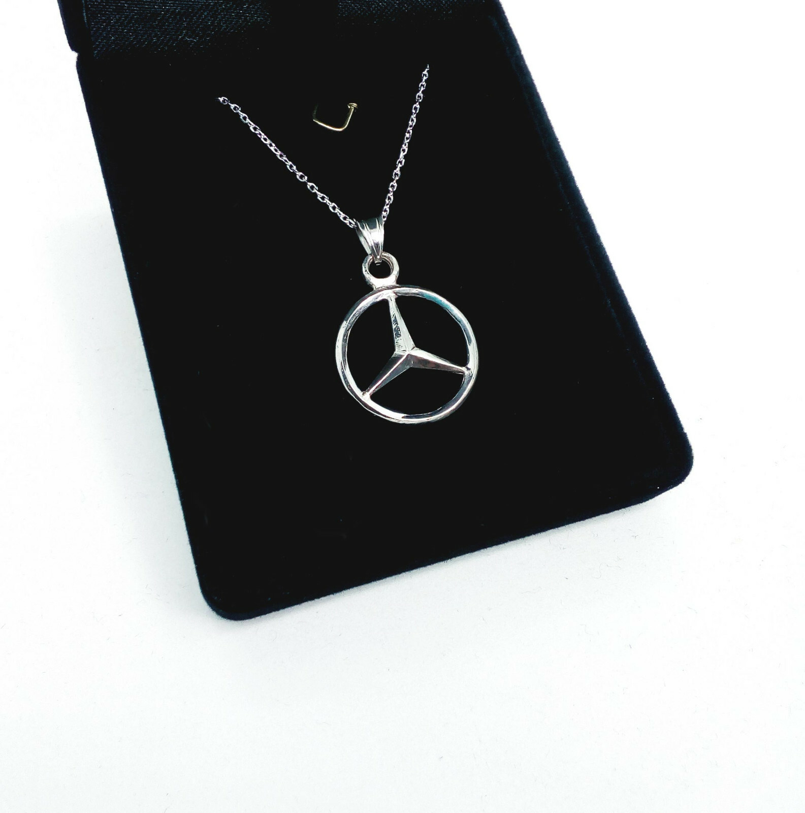 Mercedes Benz Necklace Solid 925 Silver Handmade Car jewelry | eBay