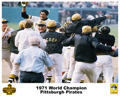 MLB 1971 World Series Champion Pittsburgh Pirates Color 8 X 10 Photo ...