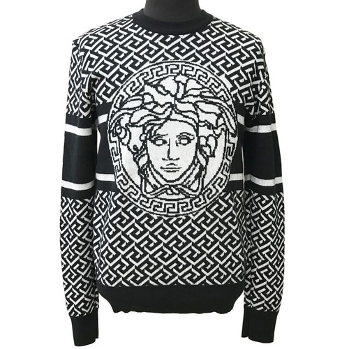 VERSACE 1012024 1A07316 Men's Sweater | eBay
