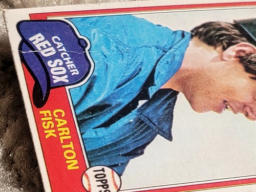 1981 Topps Carlton Fisk Baseball Card Lot of approx 5 Cards | eBay