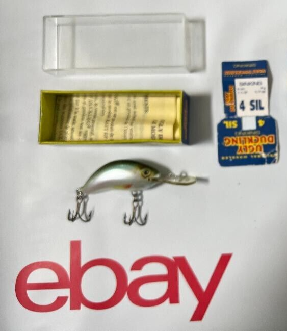 UGLY DUCKLING LURES NO 4 ASSORTED 30 YEARS OLD BRAND NEW IN PACK YOU ...