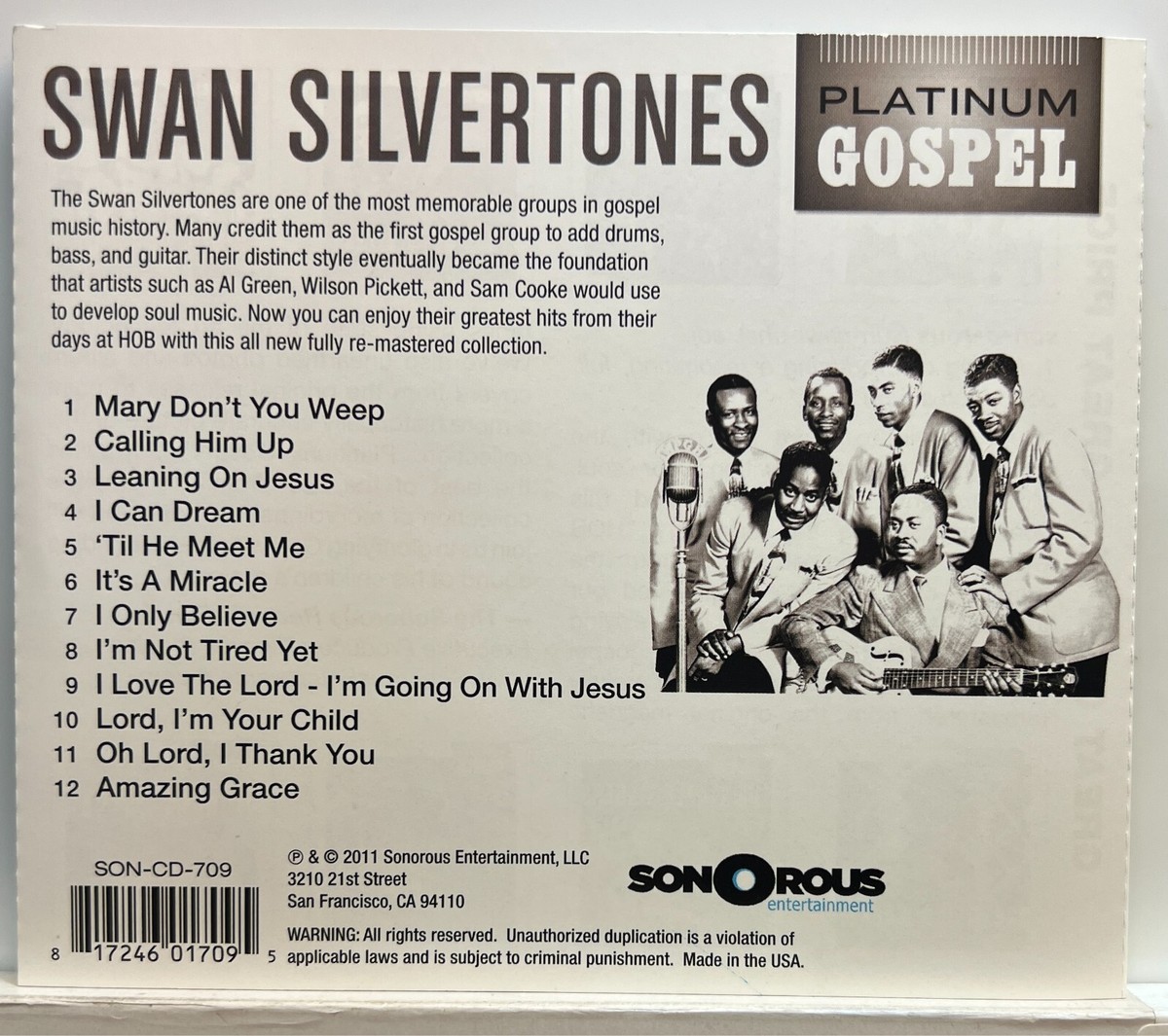 Swan Silvertones Gospel Group The Swan Silvertones What About You