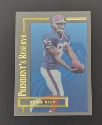 1996 Collector's Edge President's Reserve #16 ANDRE REED /20000 - HOF ...