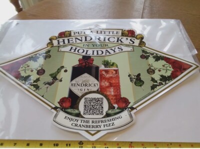 Hendricks Gin Decal Sign Vinyl Sticker | eBay